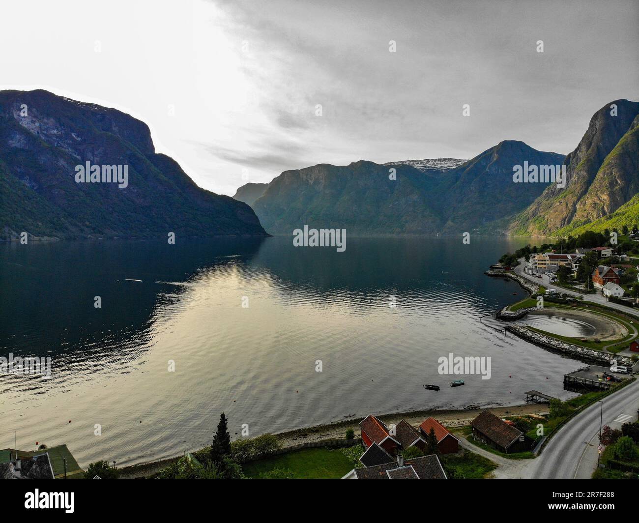 Drone norway landscape hi-res stock photography and images - Alamy