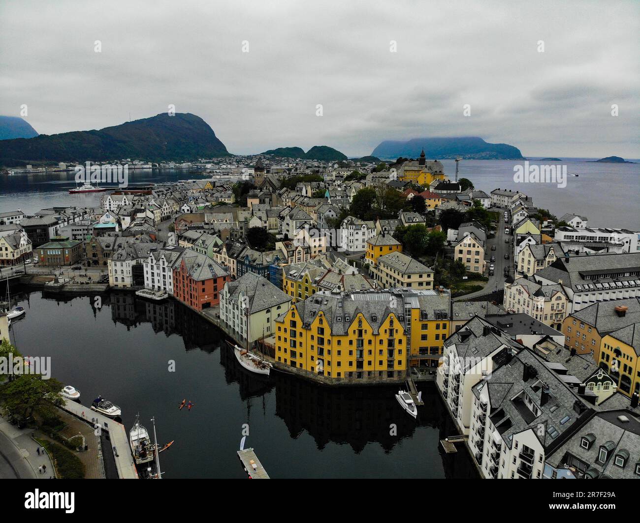 Village drone hi-res stock photography and images - Alamy