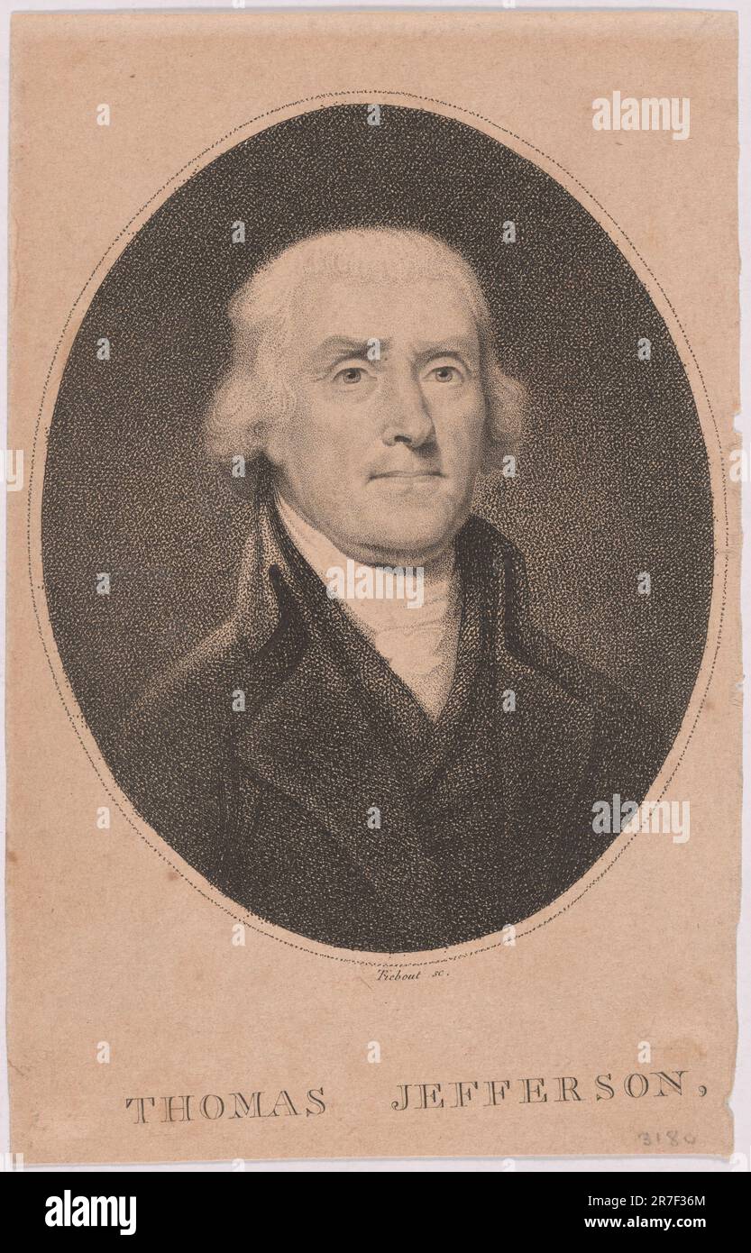 Rembrandt peale thomas jefferson hi-res stock photography and images - Alamy