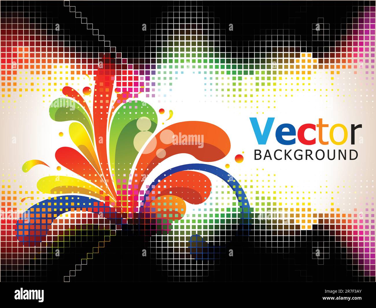 abstract colorful background element vector illustration Stock Vector ...