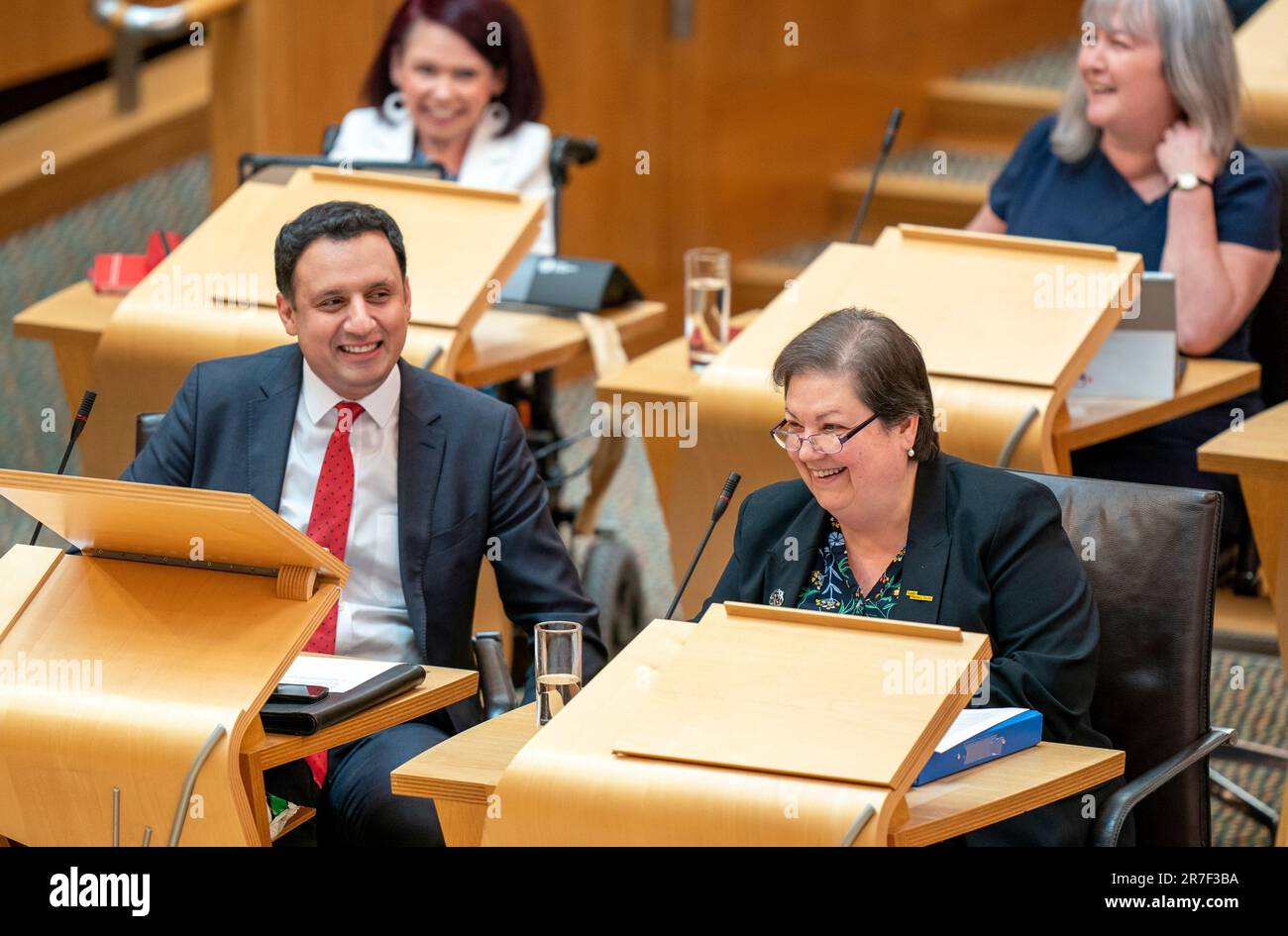 Anas sarwar holyrood chamber hi-res stock photography and images - Alamy