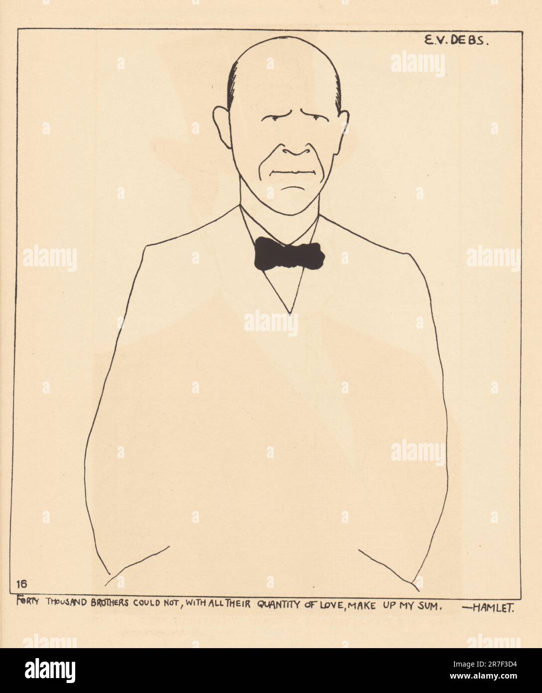 Eugene Victor Debs 1911 Stock Photo - Alamy