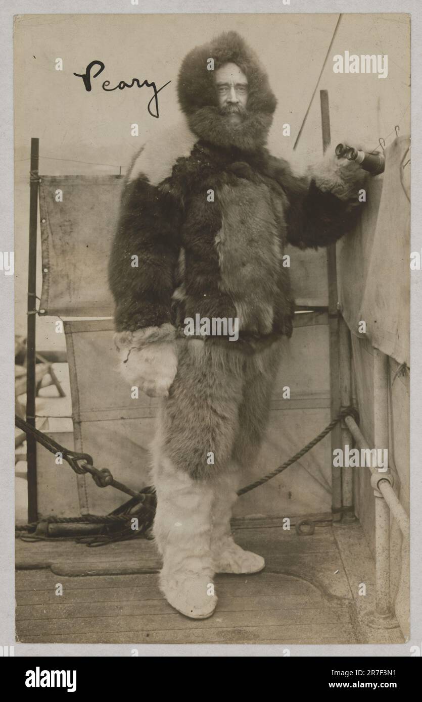 Robert peary 1909 hi-res stock photography and images - Alamy