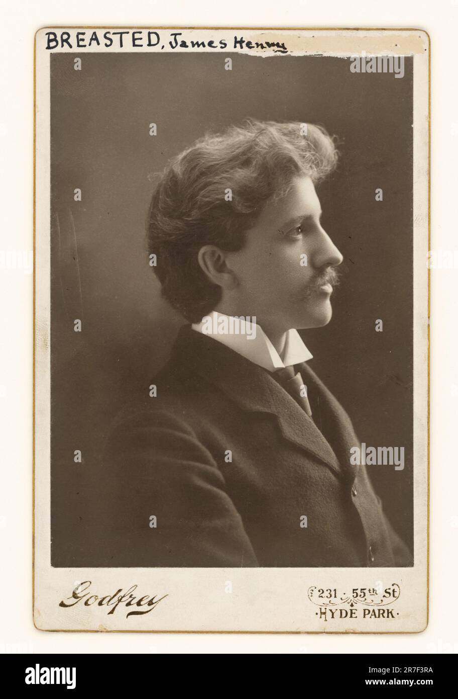 James Henry Breasted c. 1885 Stock Photo - Alamy