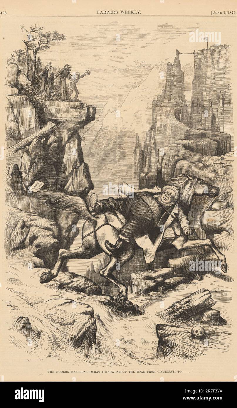 Modern Mazeppa June 1, 1872 Stock Photo - Alamy