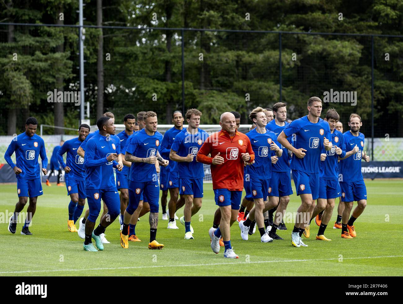 ZEIST - The selection during a training session of the Dutch national ...