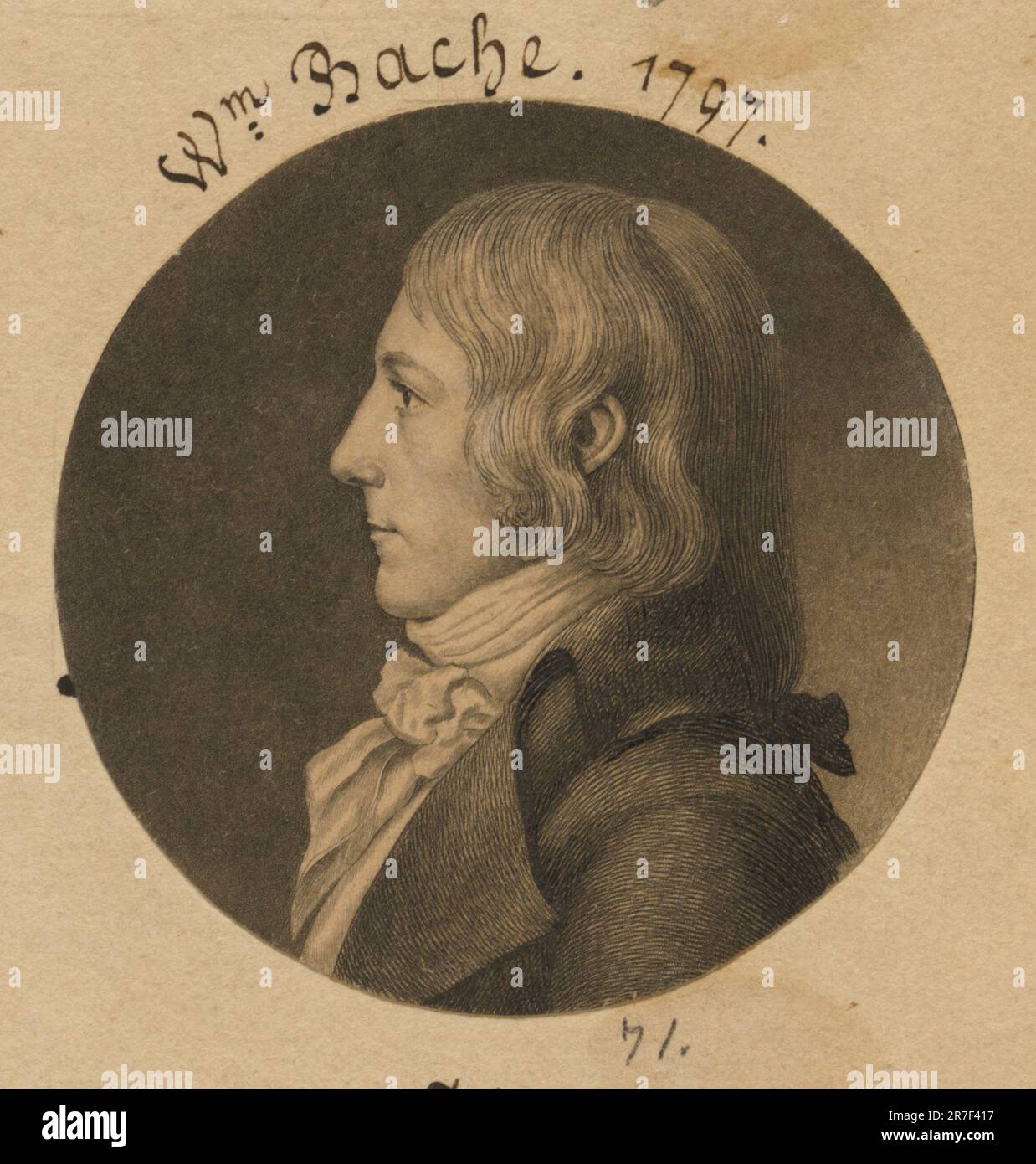 William Bache 1797 Stock Photo - Alamy