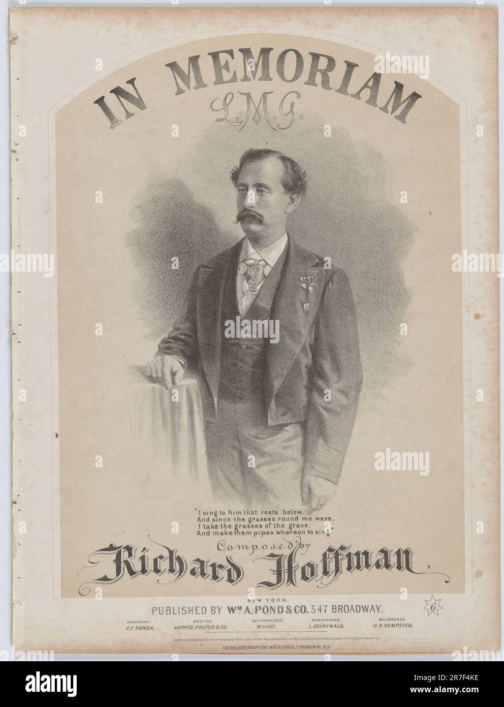 Louis Moreau Gottschalk 1870 Stock Photo - Alamy