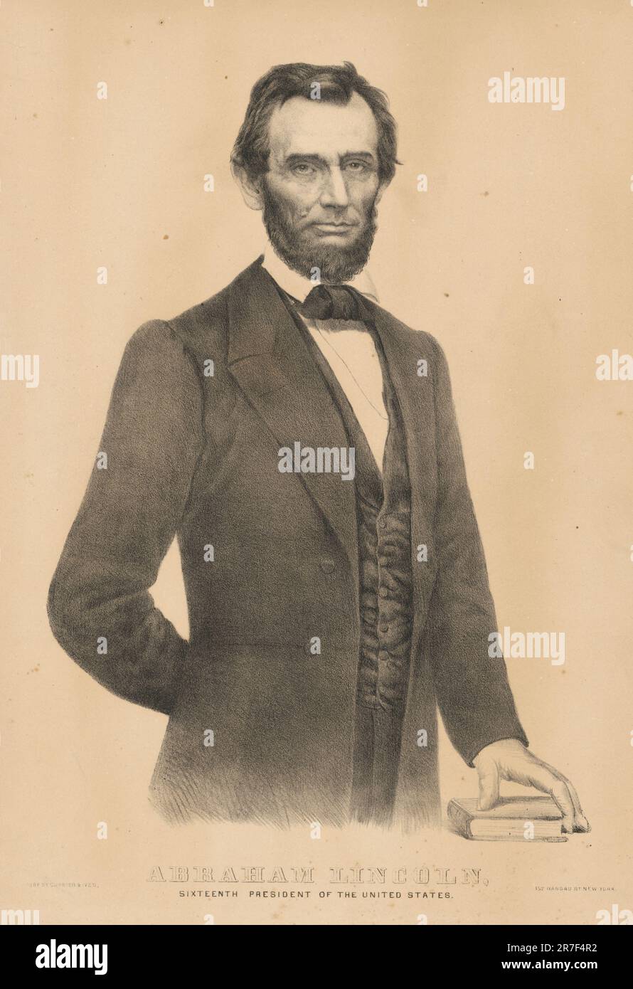 Abraham Lincoln c. 1860 Stock Photo - Alamy
