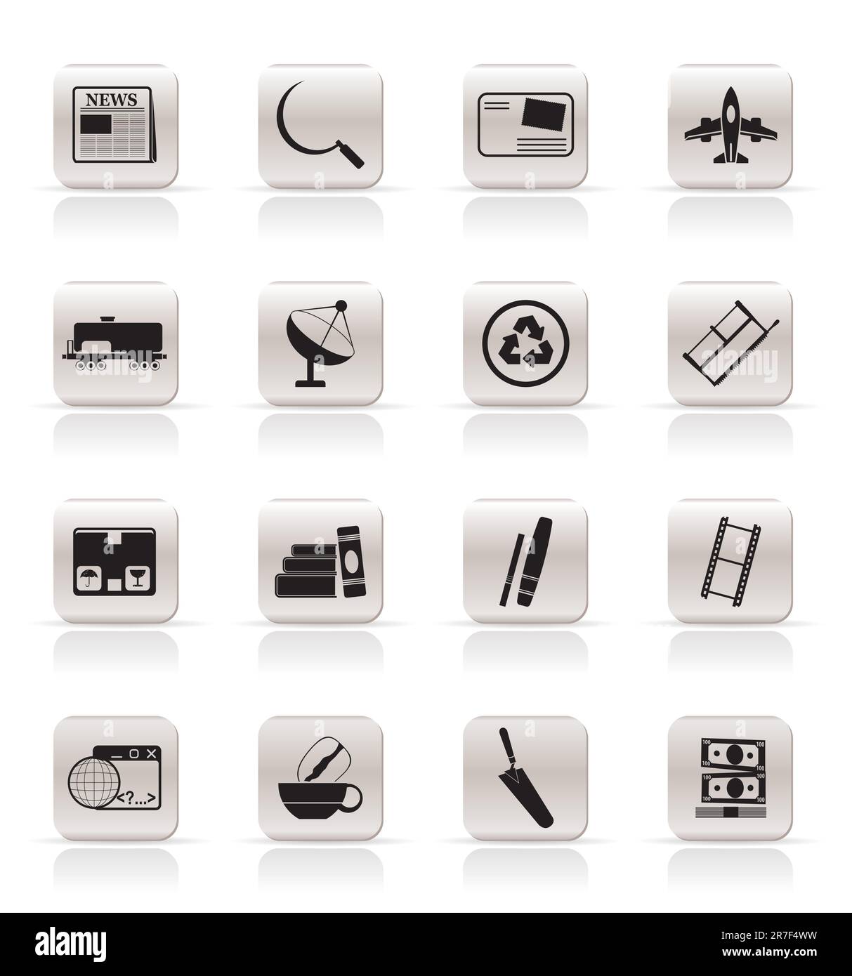 Cigarette box and saw Stock Vector Images - Alamy