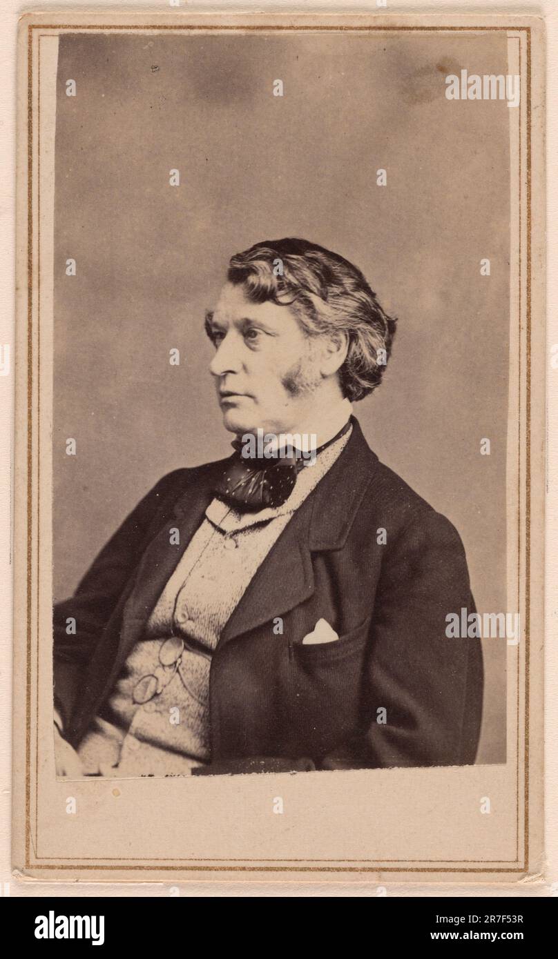 Charles Sumner 1865 Stock Photo - Alamy