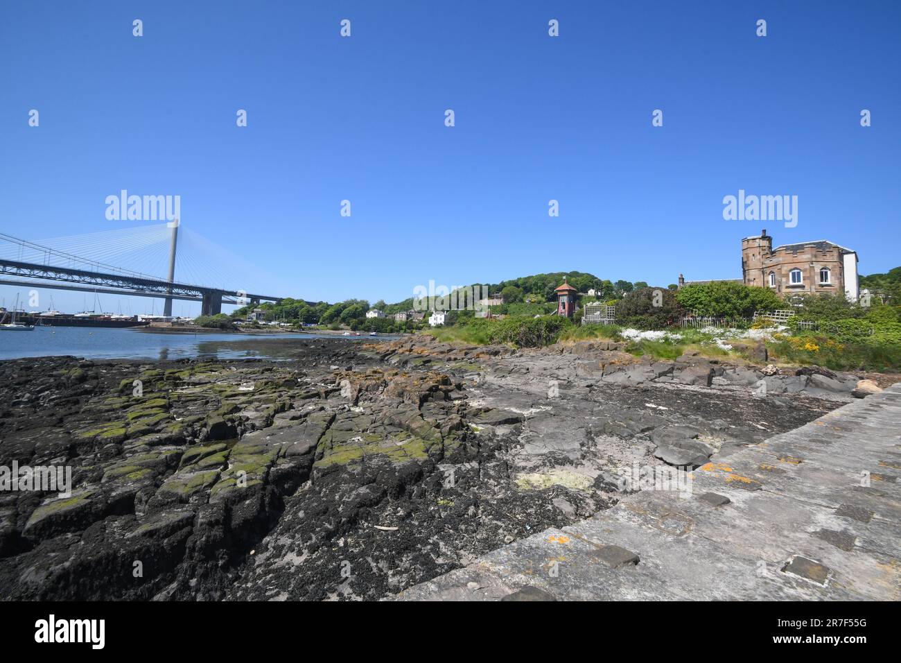 South queensferry map hi-res stock photography and images - Alamy