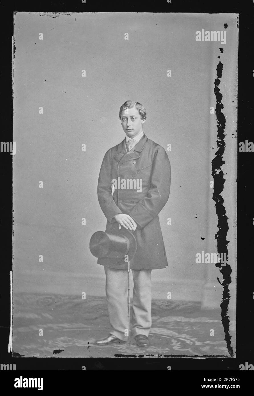 Edward prince of wales top hat hi-res stock photography and images - Alamy