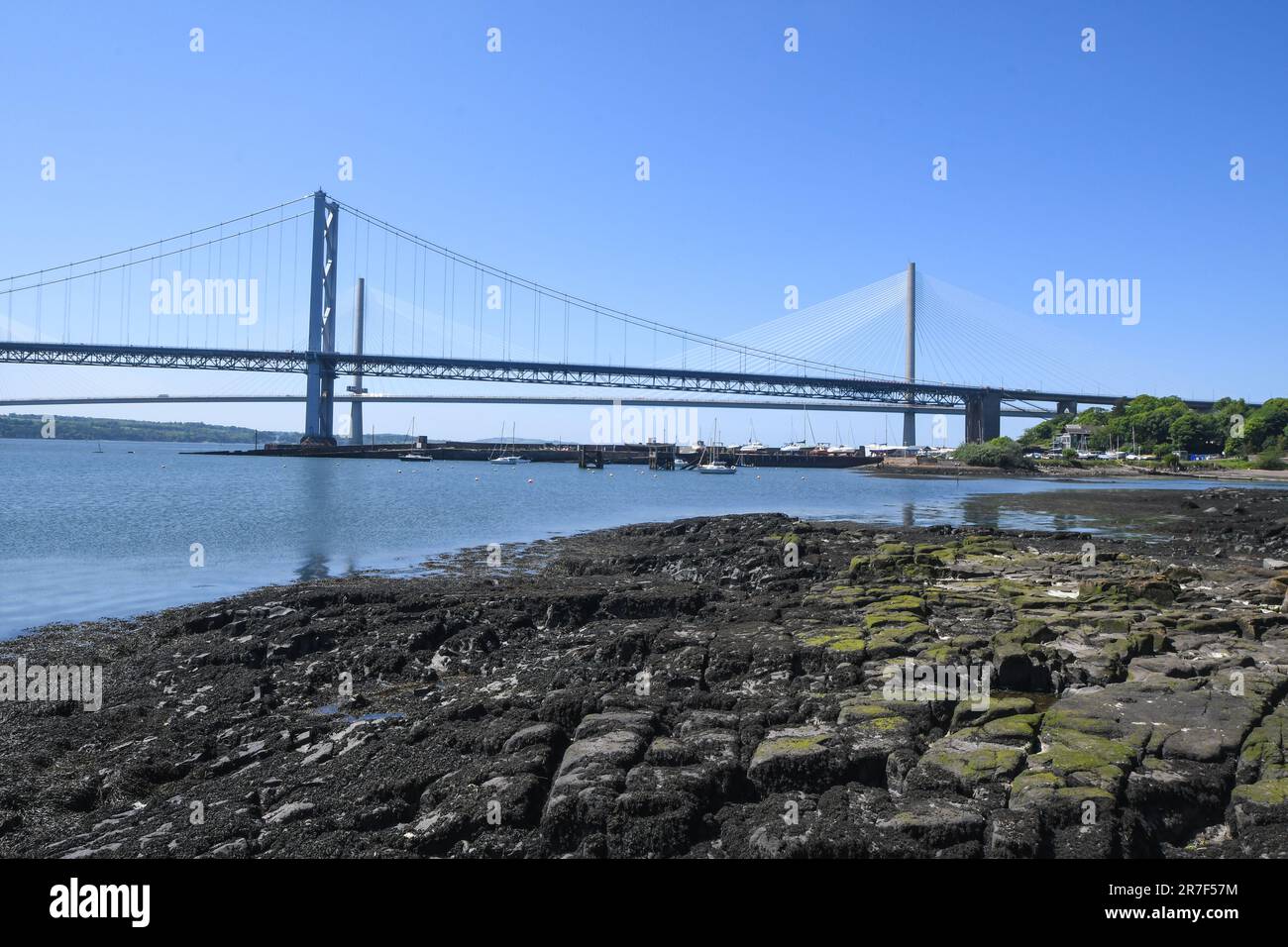 South queensferry map hi-res stock photography and images - Alamy