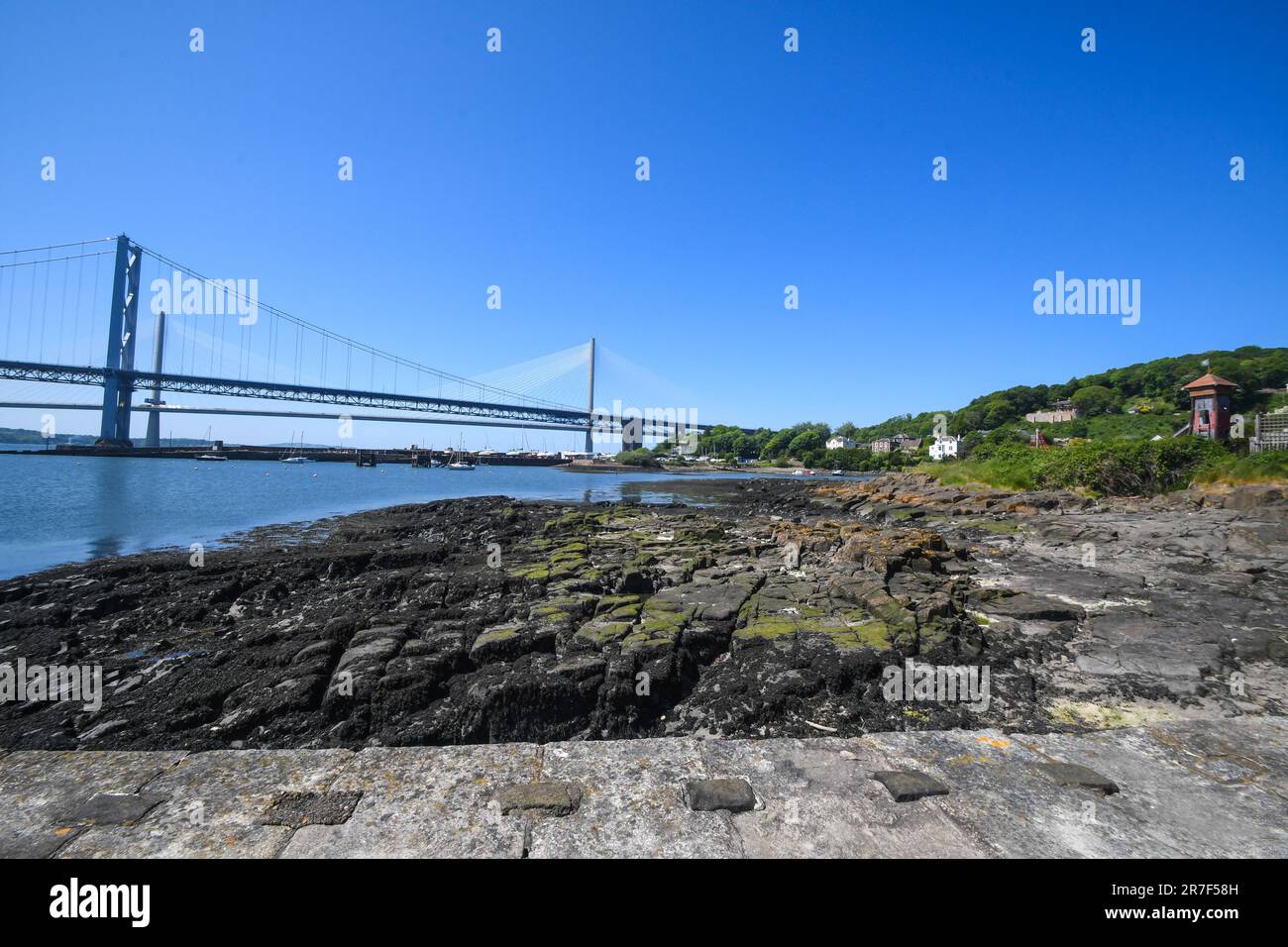 South queensferry map hi-res stock photography and images - Alamy