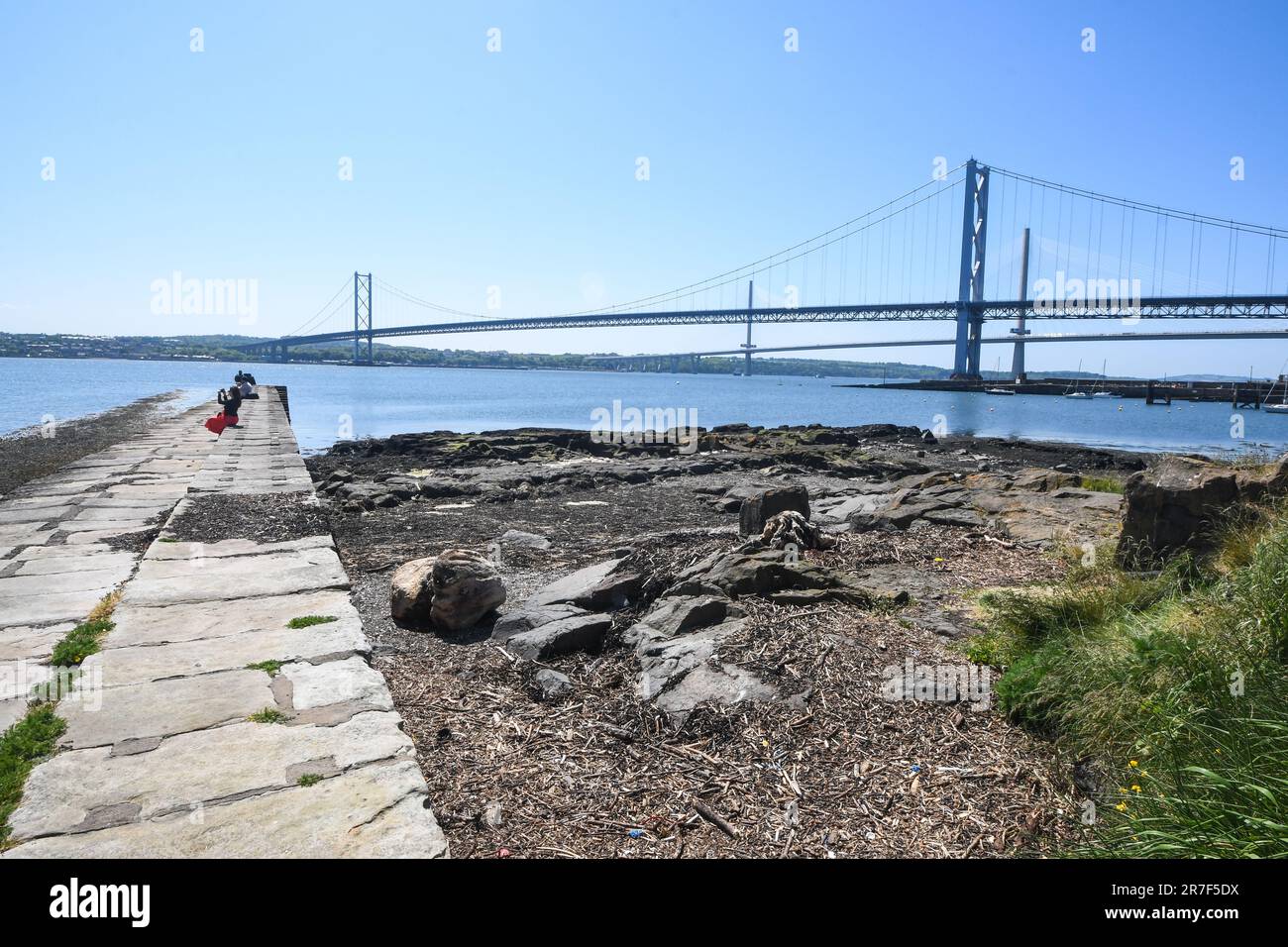 South queensferry map hi-res stock photography and images - Alamy