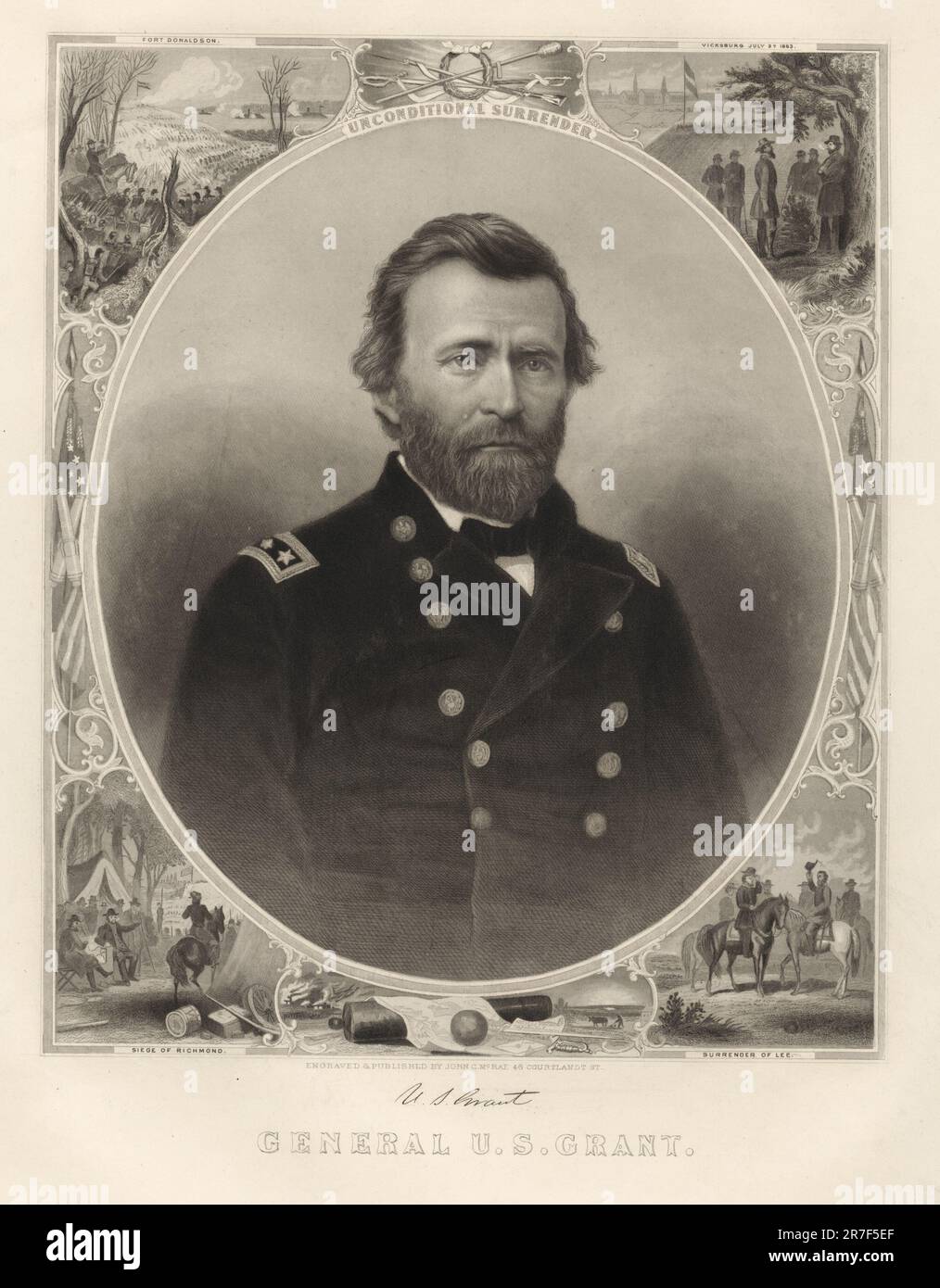 Ulysses S. Grant 1865 Stock Photo - Alamy
