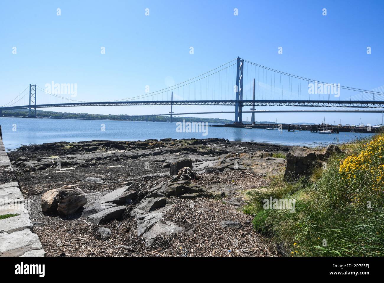 South queensferry map hi-res stock photography and images - Alamy