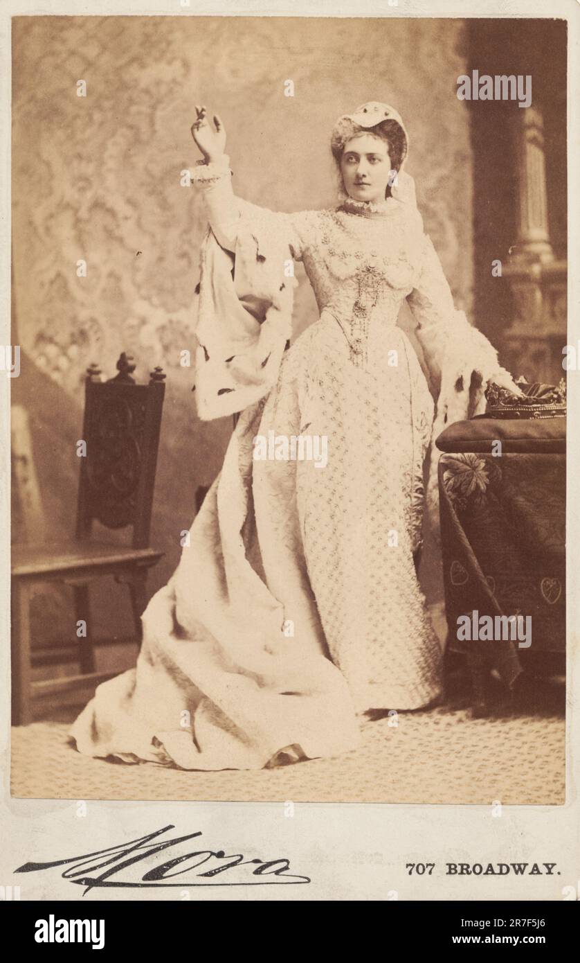 Alice Rousby c. 1880-1885 Stock Photo - Alamy