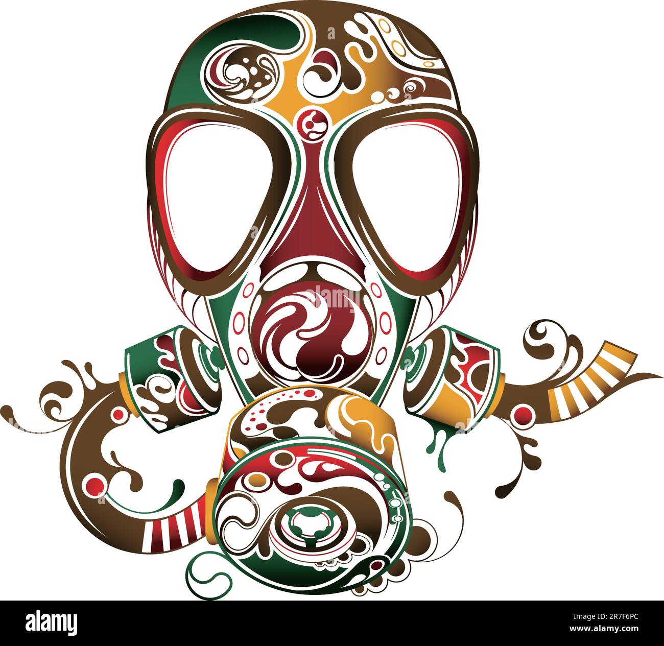 Illustration of abstract mask Stock Vector Image & Art - Alamy