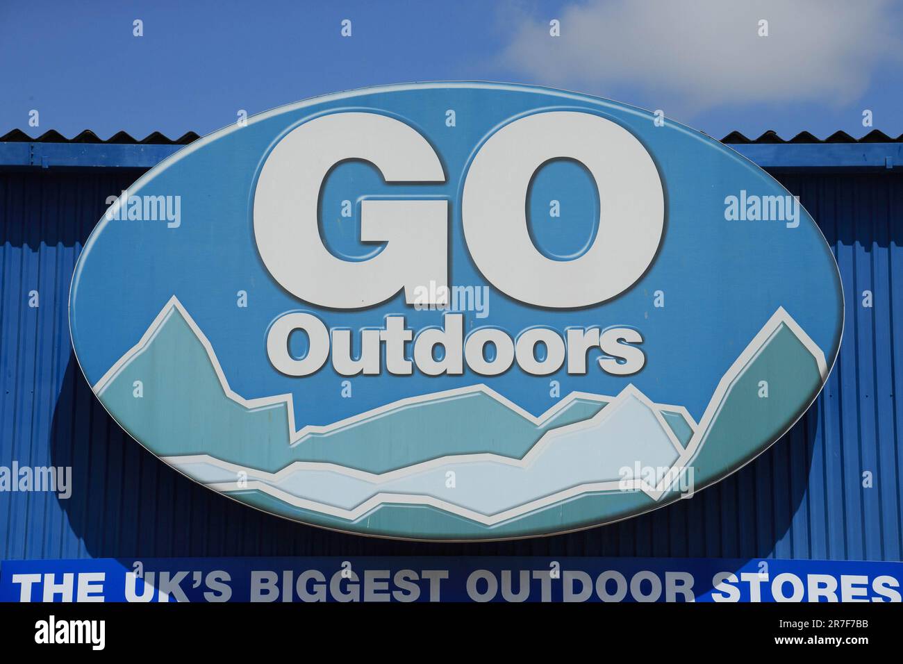 Go Outdoors logo Stock Photo - Alamy