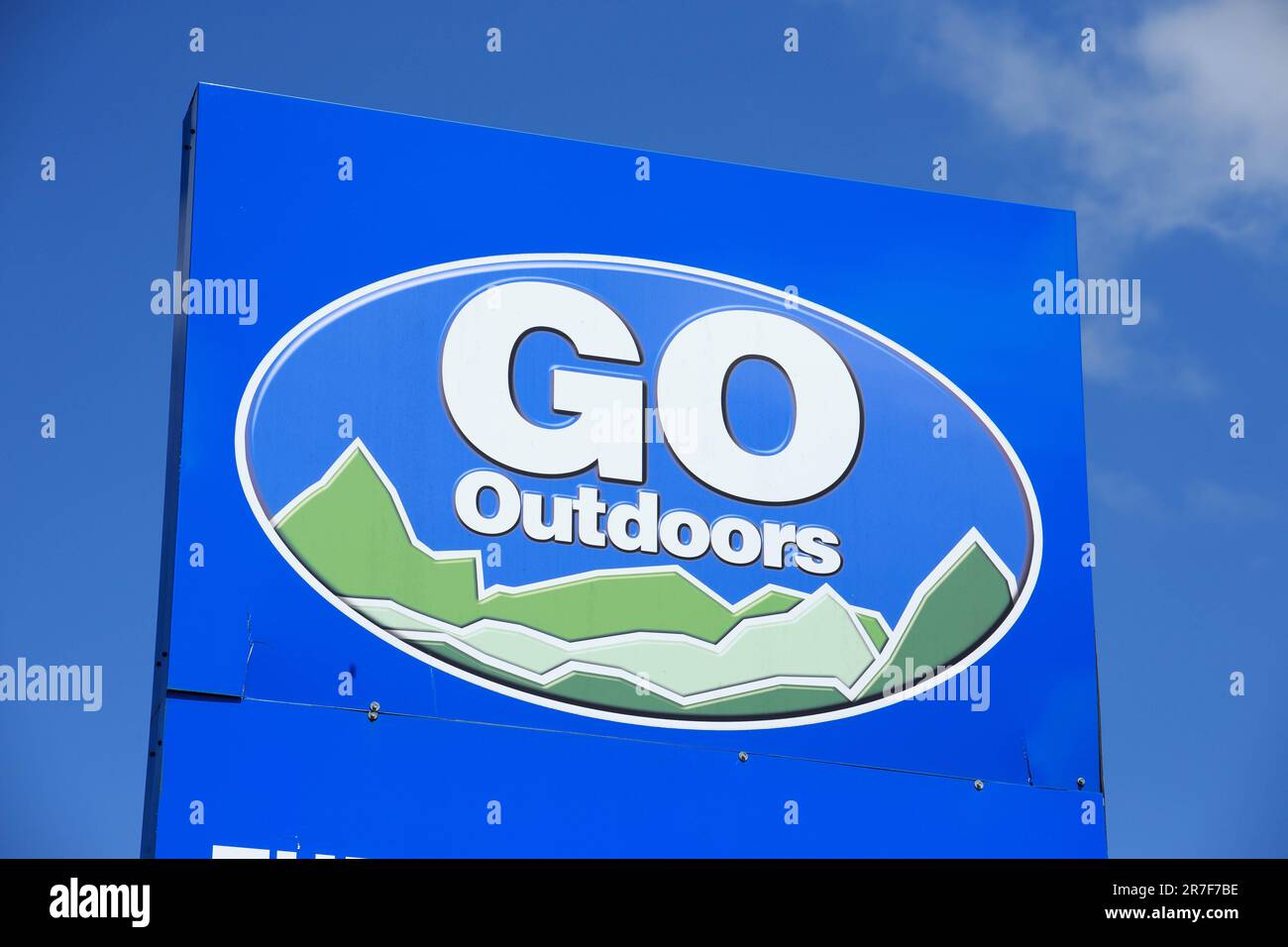 Go Outdoors logo Stock Photo - Alamy