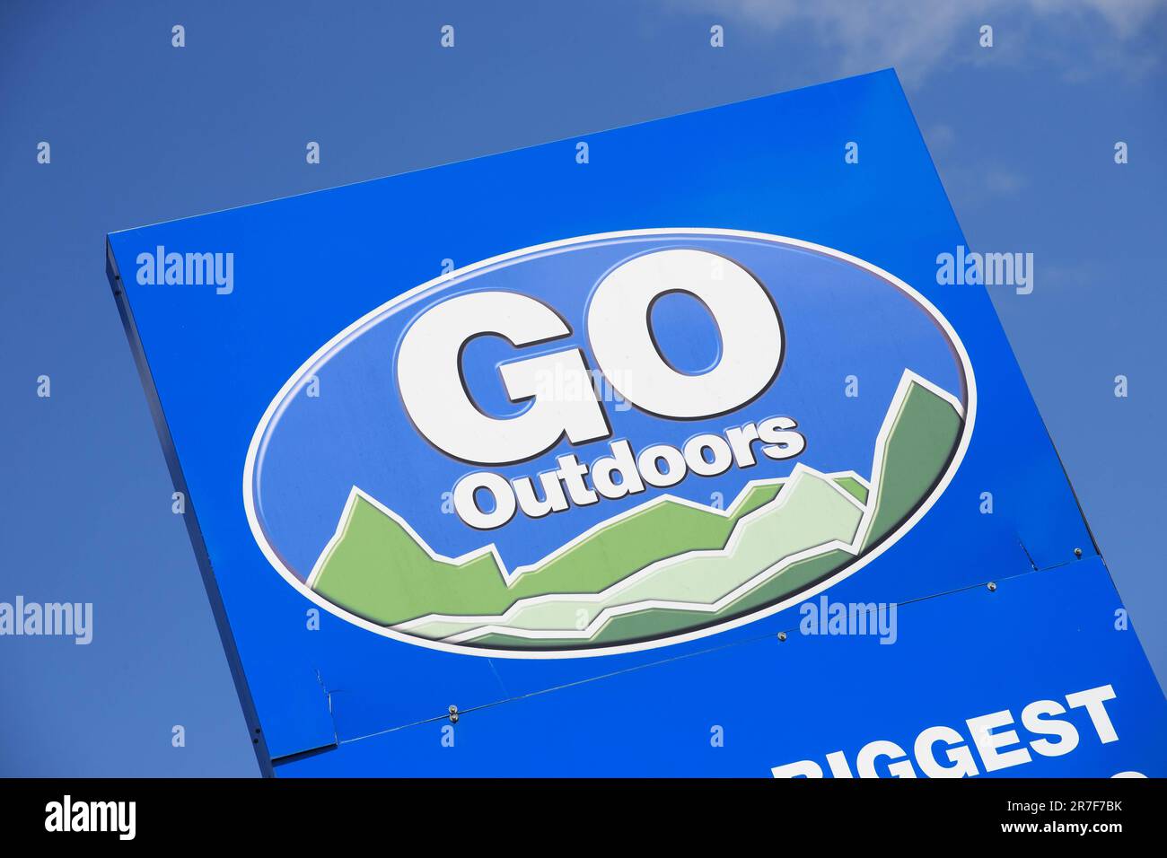 Go Outdoors logo Stock Photo - Alamy