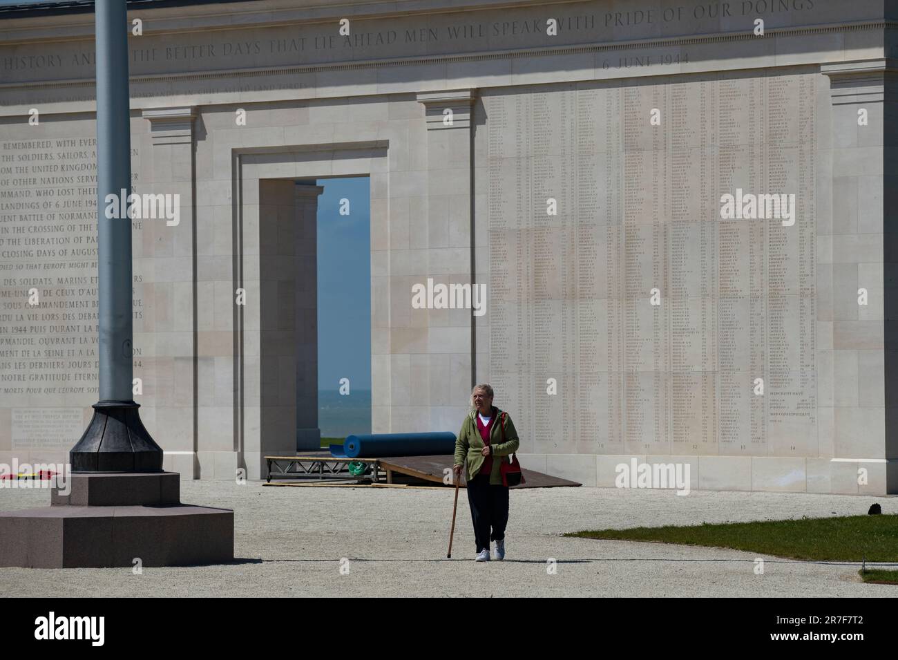 British Normandy Memorial Ver-sur-Mer Normandy France June 2023 The ...