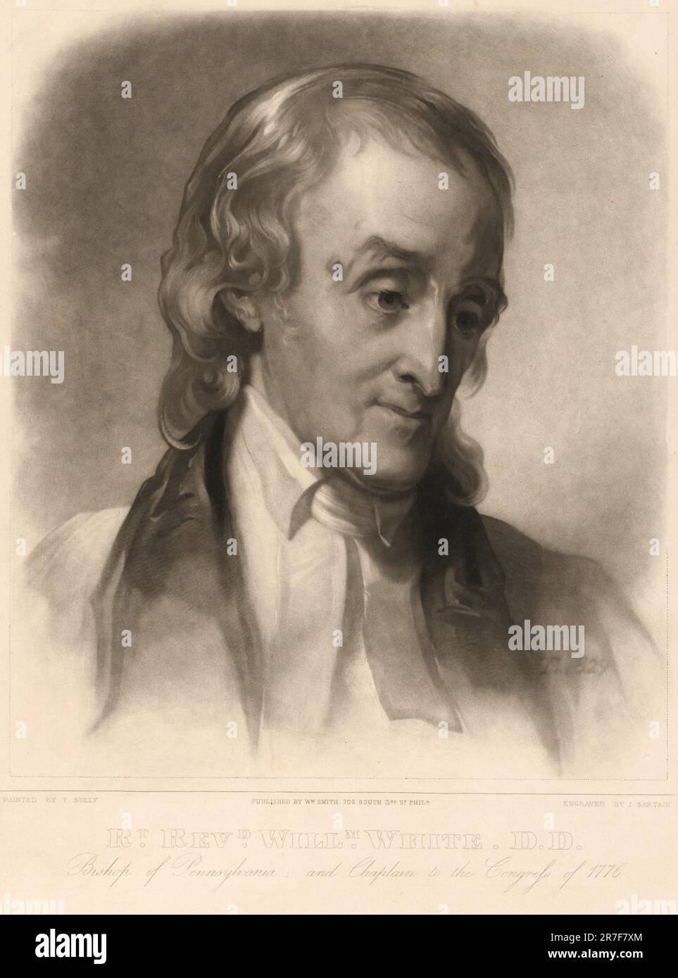 Reverend William White 1830 Stock Photo - Alamy