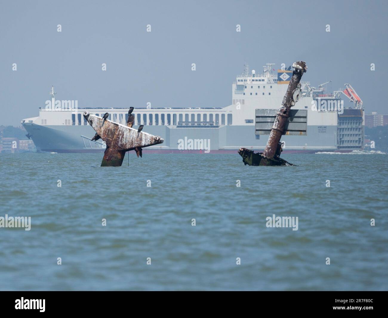 Sheerness, Kent, UK. 15th June, 2023. The UK's most dangerous shipwreck ...