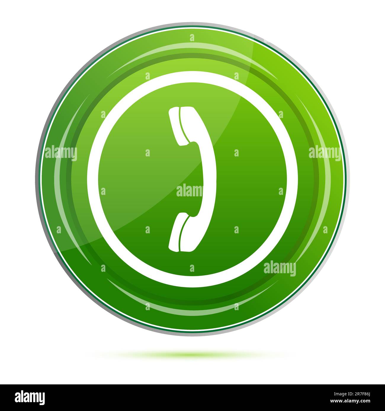 illustration of calling symbol on white background Stock Vector Image ...