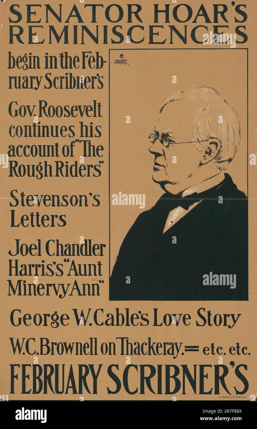 George Frisbie Hoar 1899 Stock Photo - Alamy