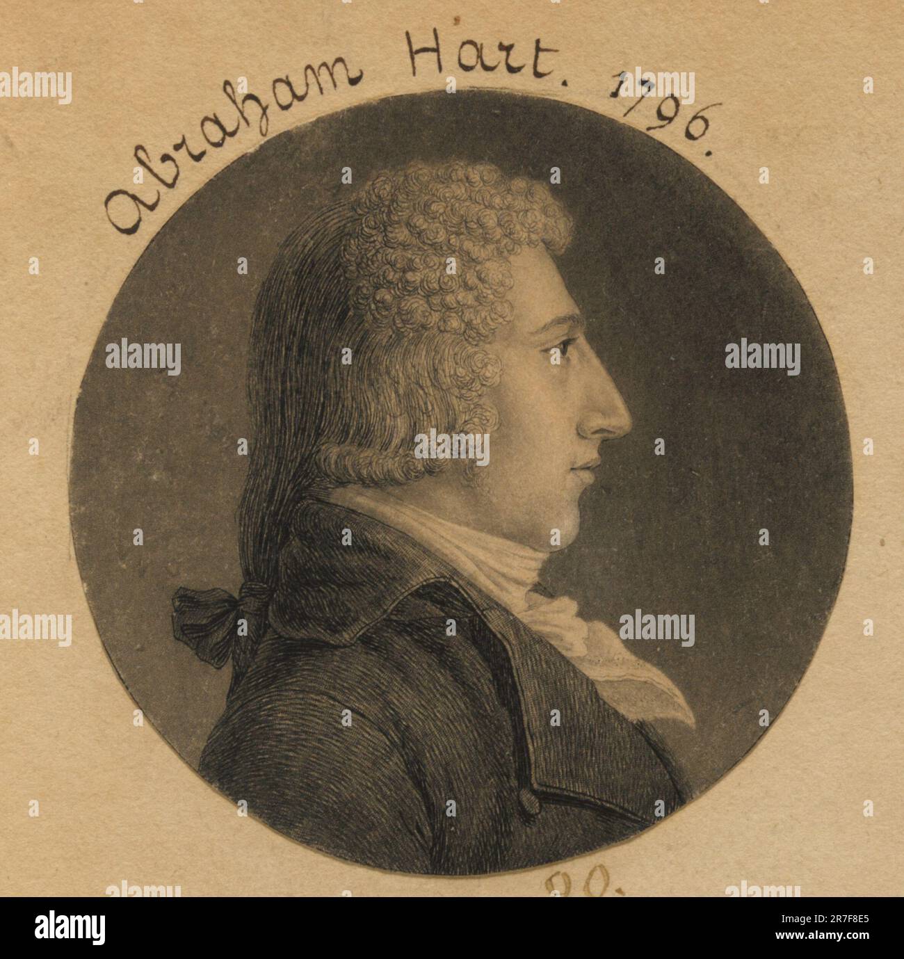 Abraham Hart 1796 Stock Photo - Alamy
