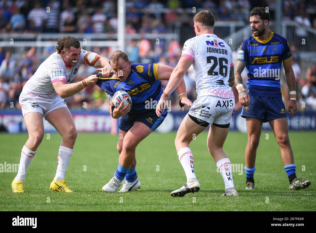 Wakefield, England - 11th June 2023 - Wakefield Trinity's Eddie Battye ...