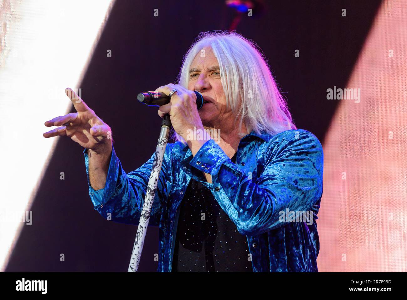 Copenhagen, Denmark. 14th June, 2023. The English rock band Def Leppard ...