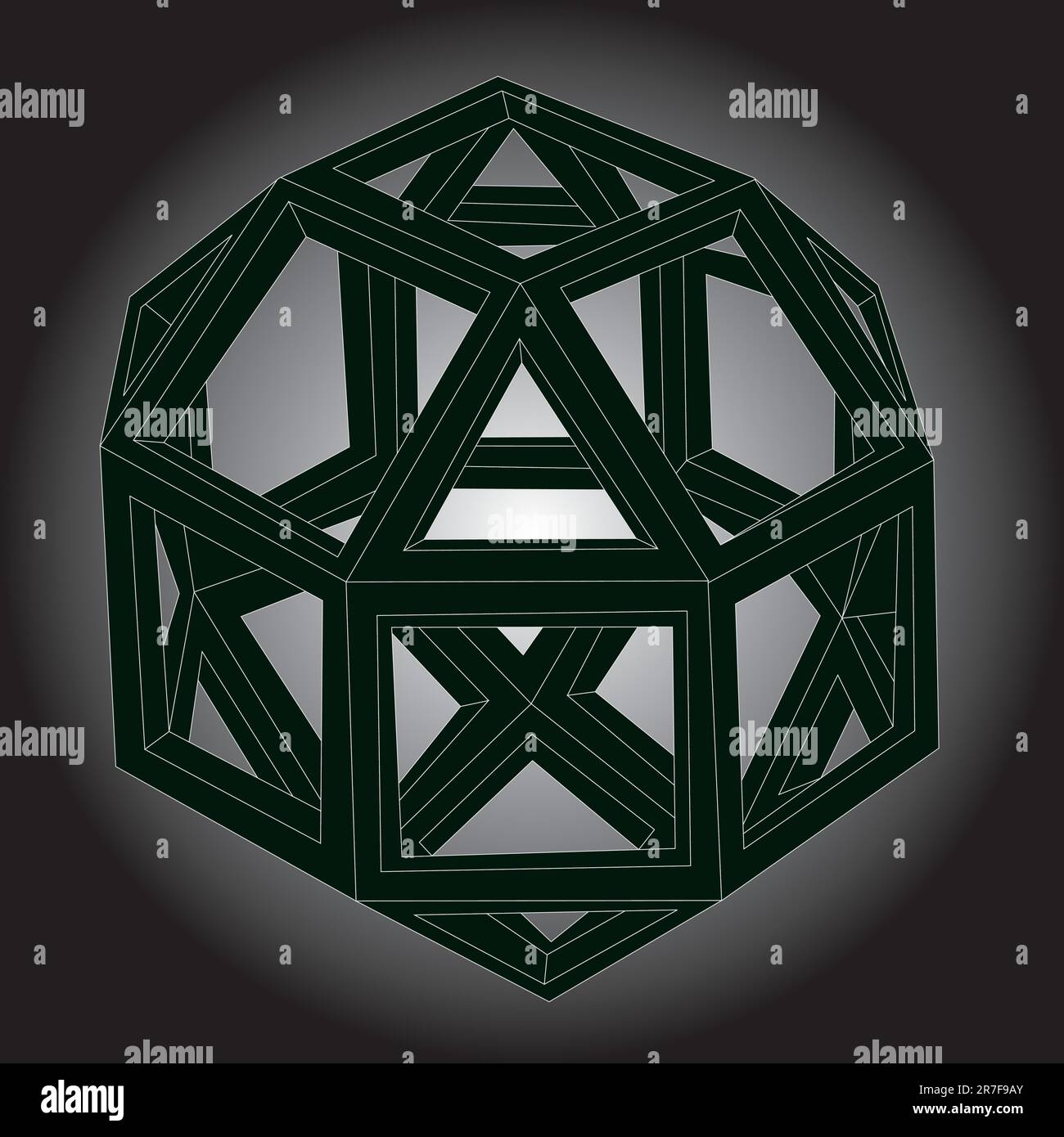 Abstract 3d geometric vector background Stock Vector Image & Art - Alamy