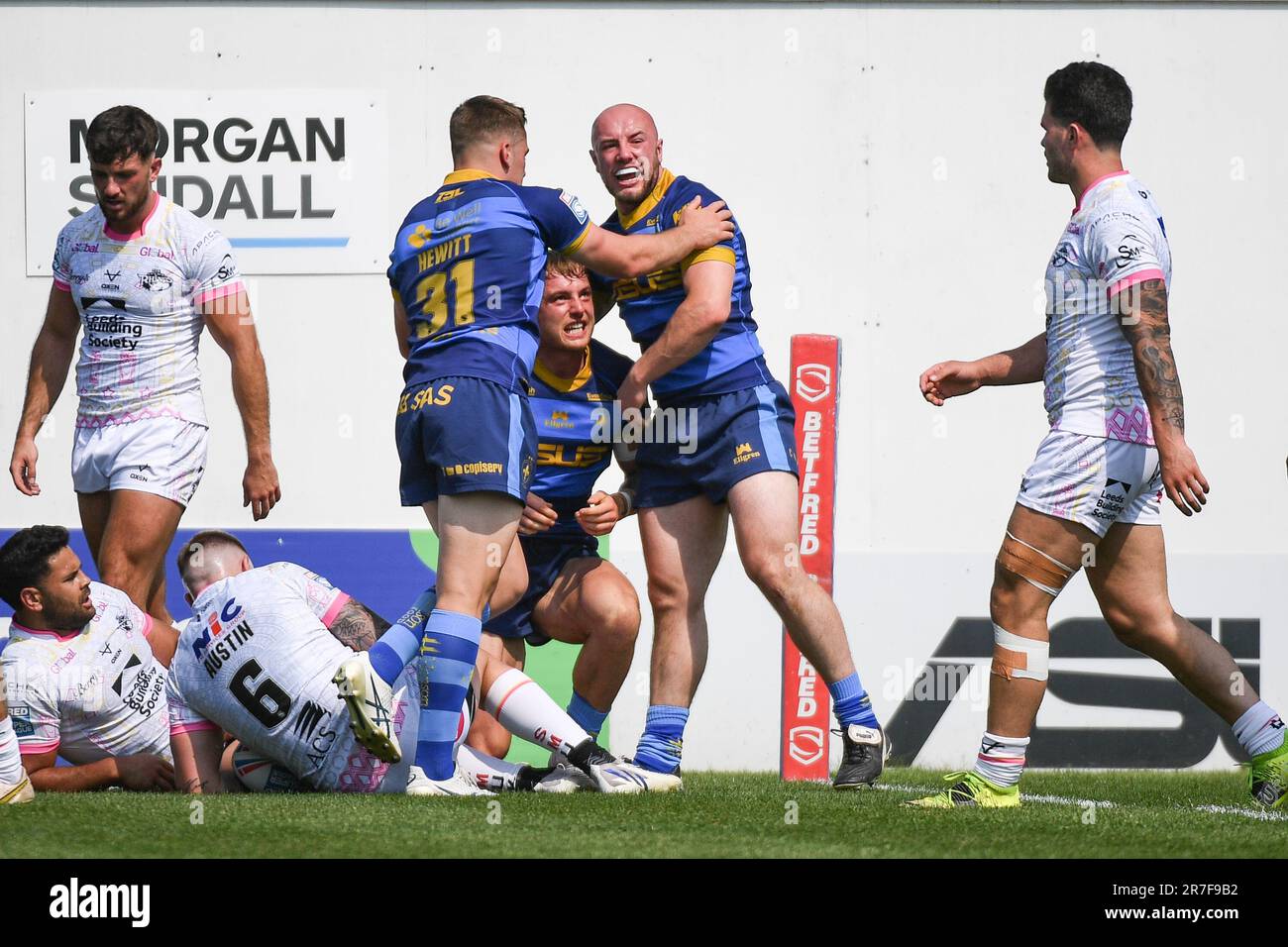 Wakefield, England - 11th June 2023 - Wakefield Trinity's Jack Croft ...