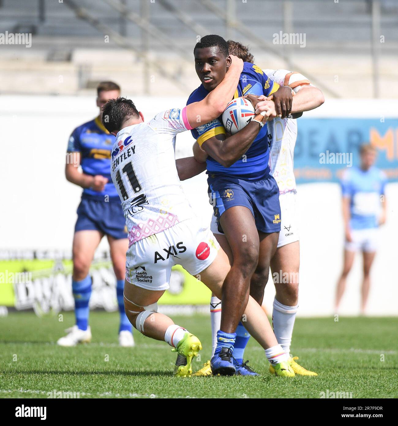 Wakefield, England - 11th June 2023 - Wakefield Trinity's Sam Eseh in ...
