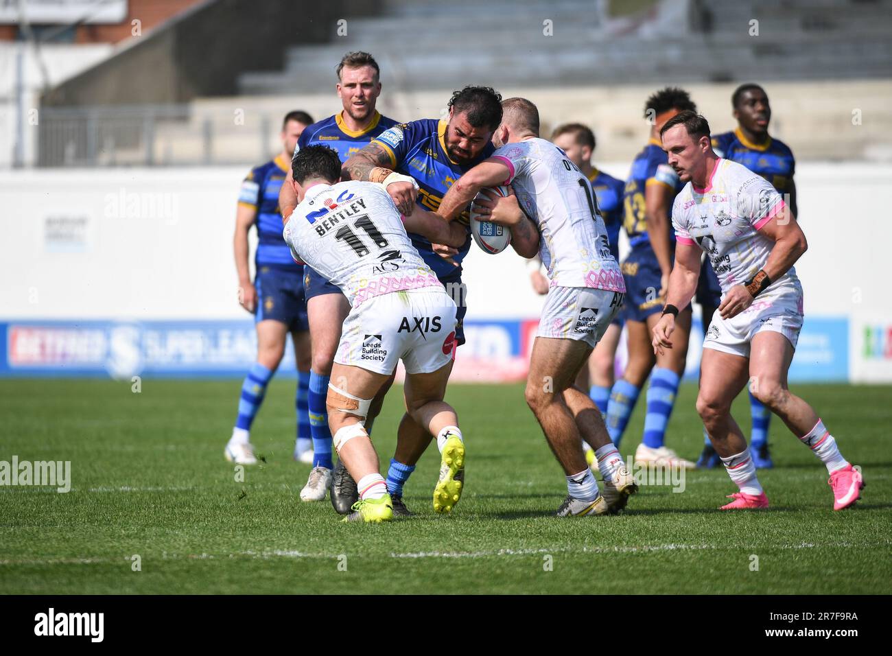 Wakefield, England - 11th June 2023 - Wakefield Trinity's David Fifita ...