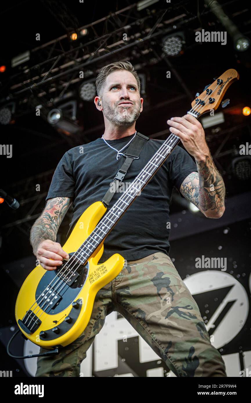 Copenhagen, Denmark. 14th June, 2023. The American metalcore band The ...