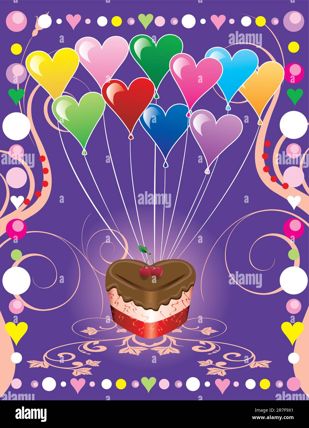 Vector Illustration can be used as a book cover, card or anything you ...