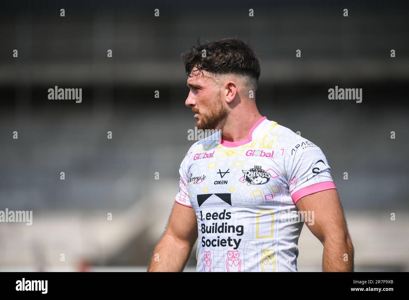 Wakefield, England - 11th June 2023 - Liam Tindall (23) of Leeds Rhinos ...