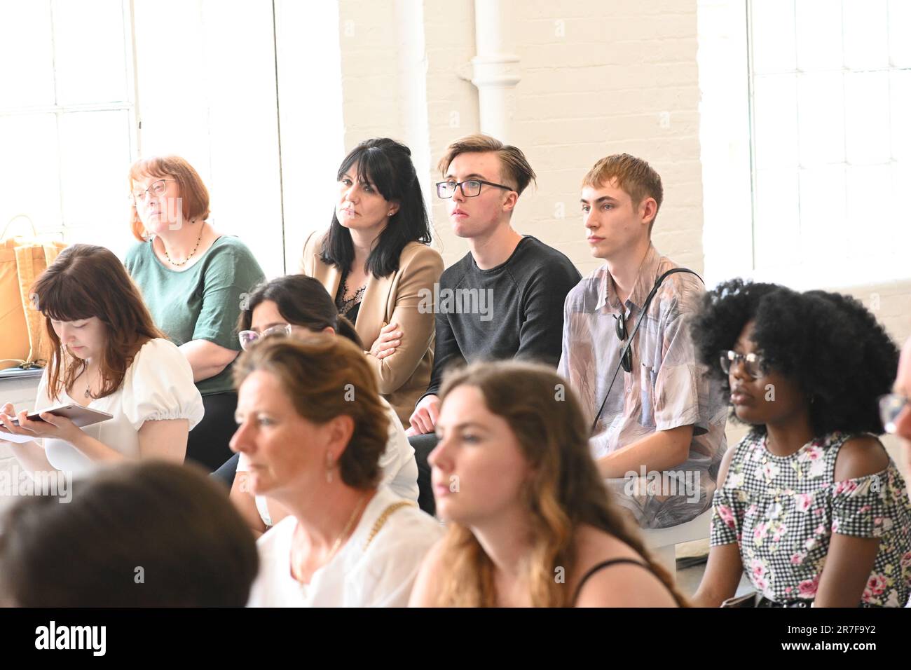London, UK. June 14 2023. Exhibition and backstage at the GFW2023 Day 3 ...