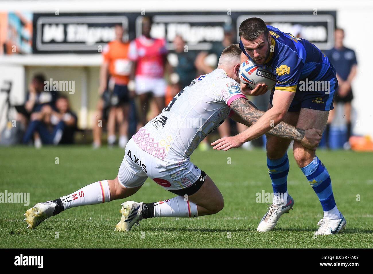 Wakefield, England - 11th June 2023 - Wakefield Trinity's Max Jowitt ...