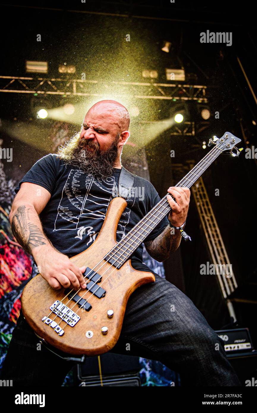Copenhagen, Denmark. 14th June, 2023. The American death metal band ...