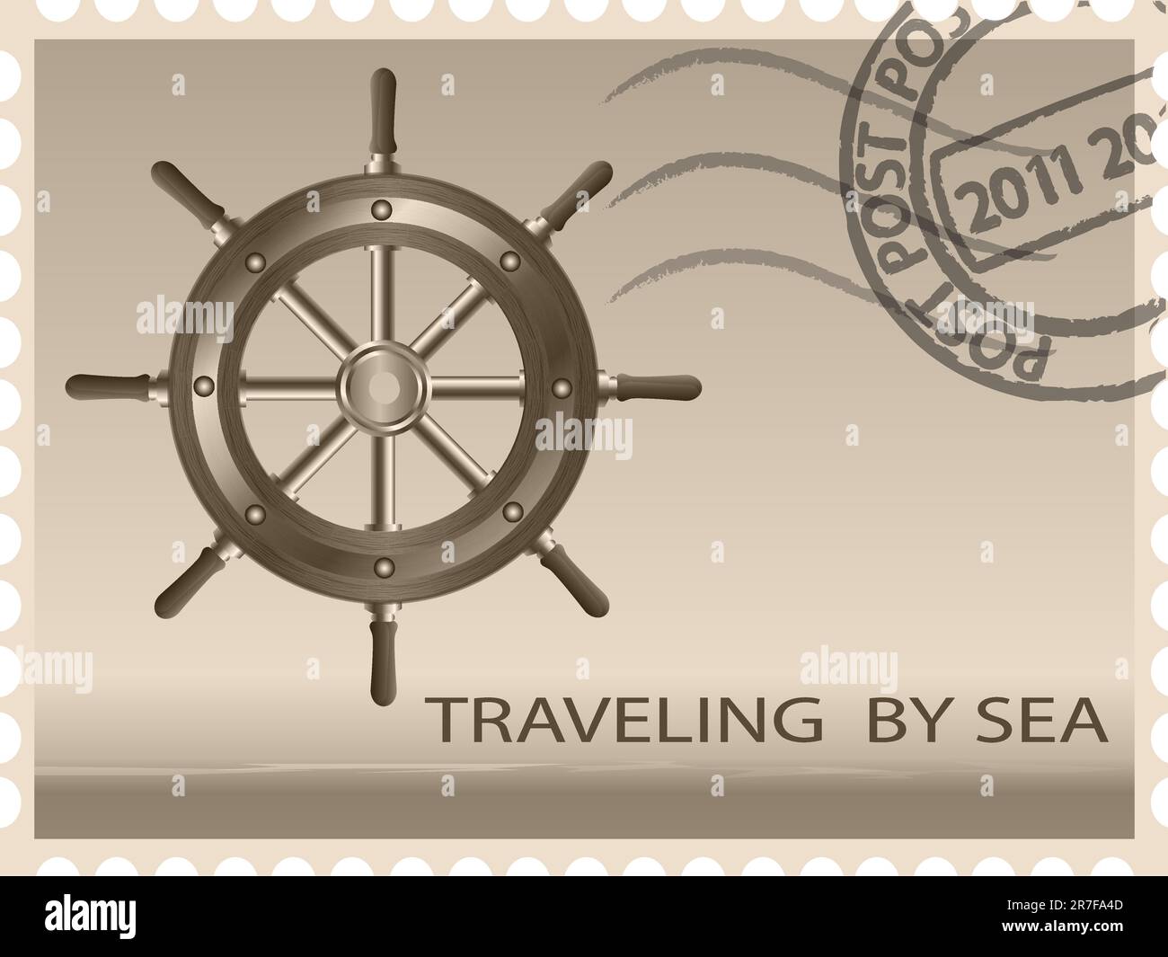 Post ring Stock Vector Images - Alamy