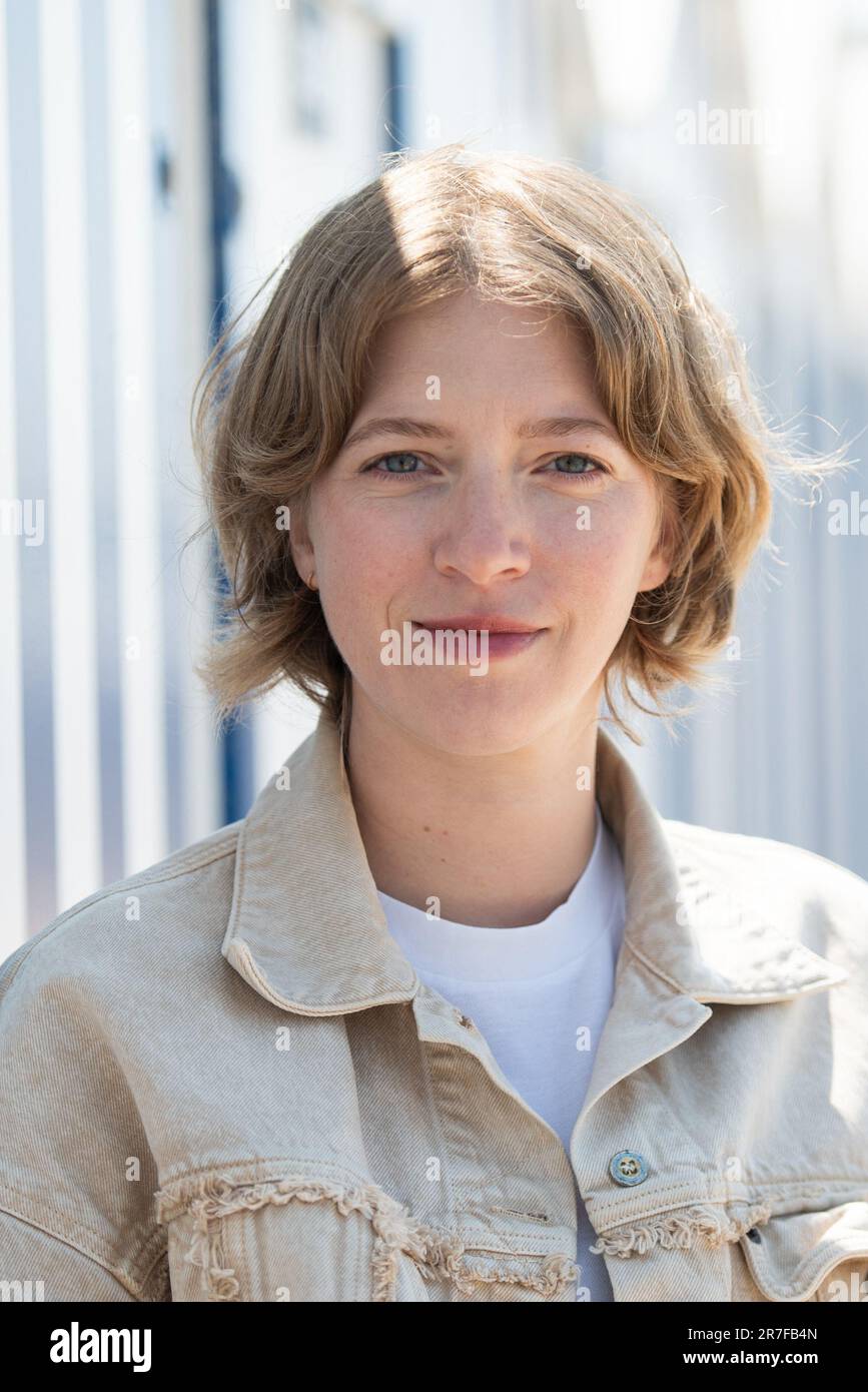 Cabourg, France. 15th June, 2023. Lubna Playoust attending the Chambre ...