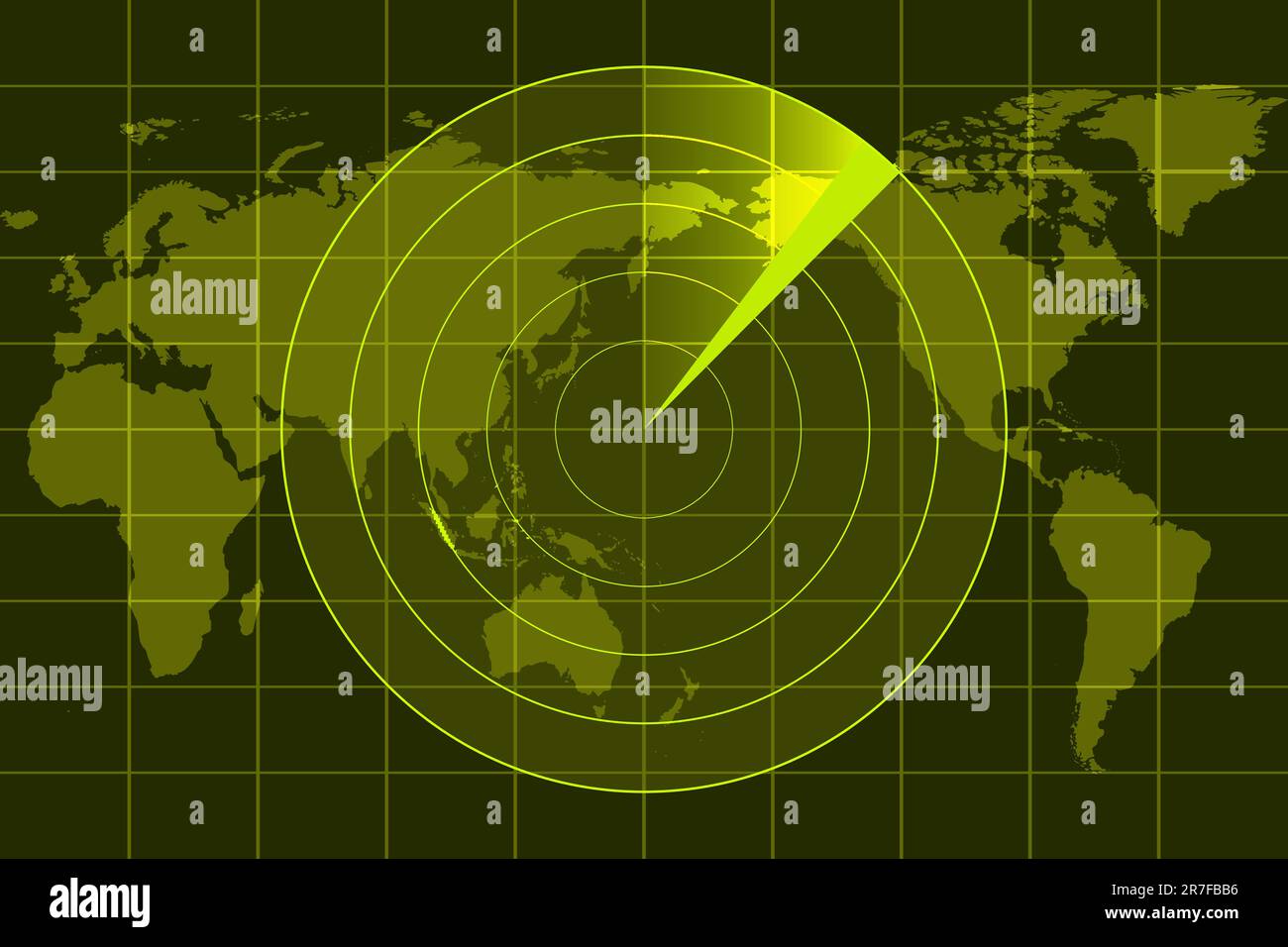 illustration of radar Stock Vector Image & Art - Alamy