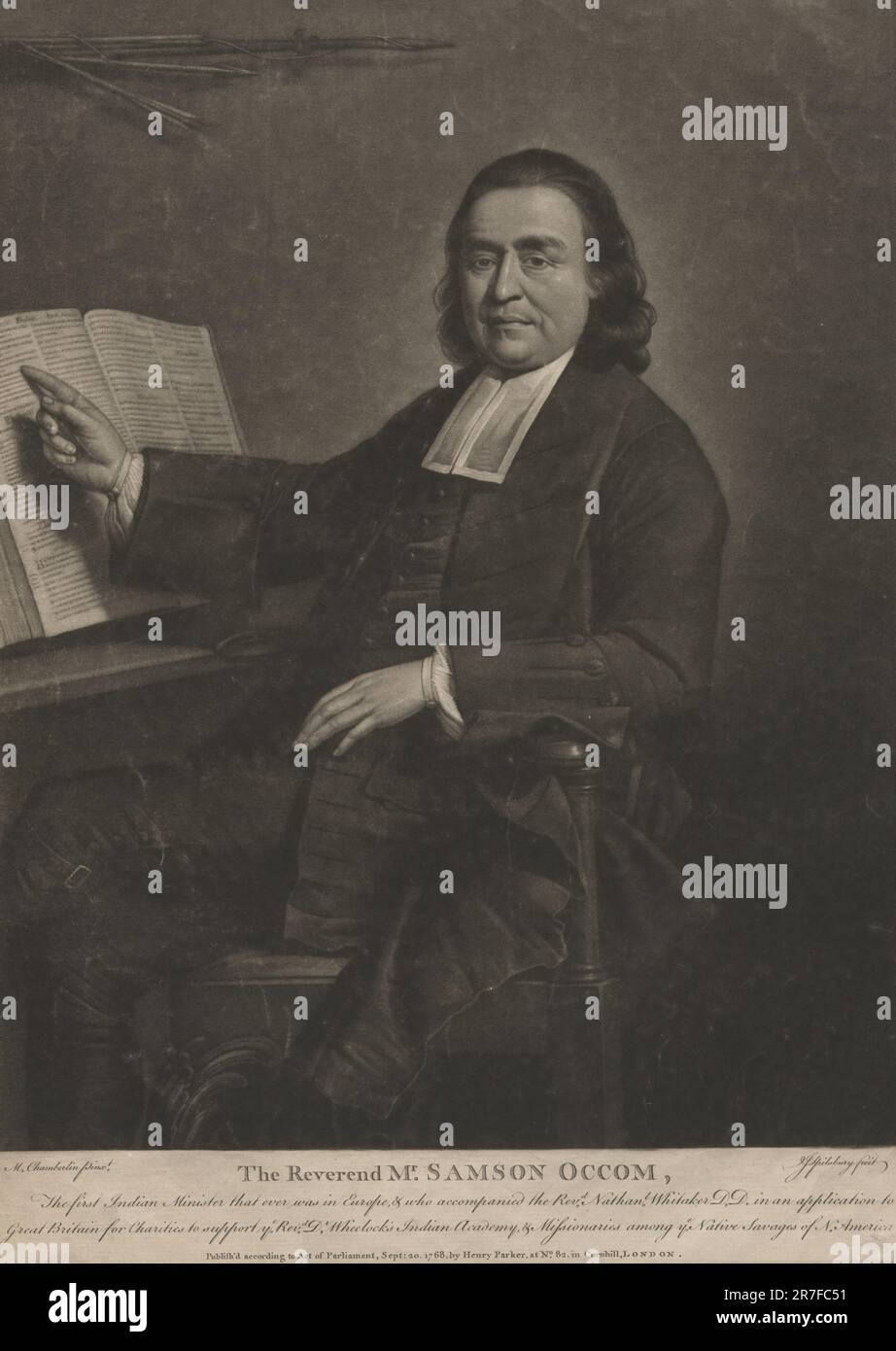 Samson occom hi-res stock photography and images - Alamy