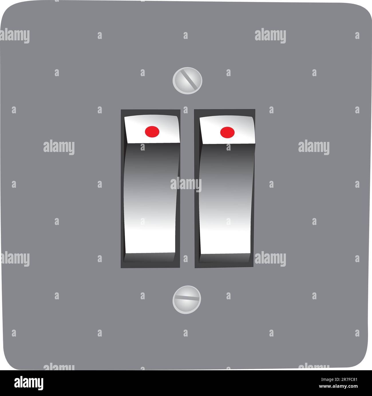 New technologies. The button for light Stock Vector Image & Art - Alamy